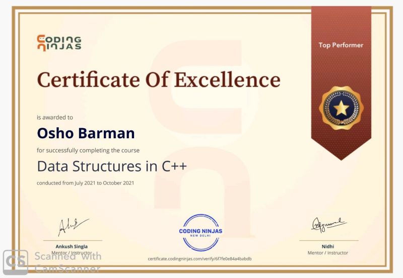 Osho Barman on LinkedIn: #datastructures #coding #algorithms # ... Osho Barman on LinkedIn: #datastructures #coding #algorithms # ...