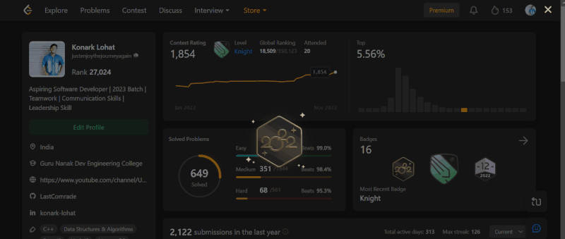 Konark Lohat on LinkedIn: #leetcode #datastructuresandalgorithms # ... Konark Lohat on LinkedIn: #leetcode #datastructuresandalgorithms # ...