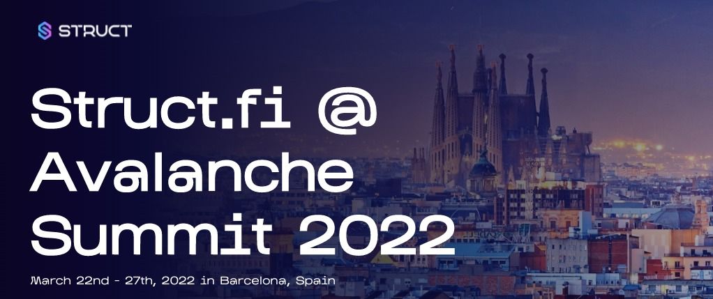 Struct Finance on LinkedIn: #avalanche #avalanchesummit #avax # ... Struct Finance on LinkedIn: #avalanche #avalanchesummit #avax # ...