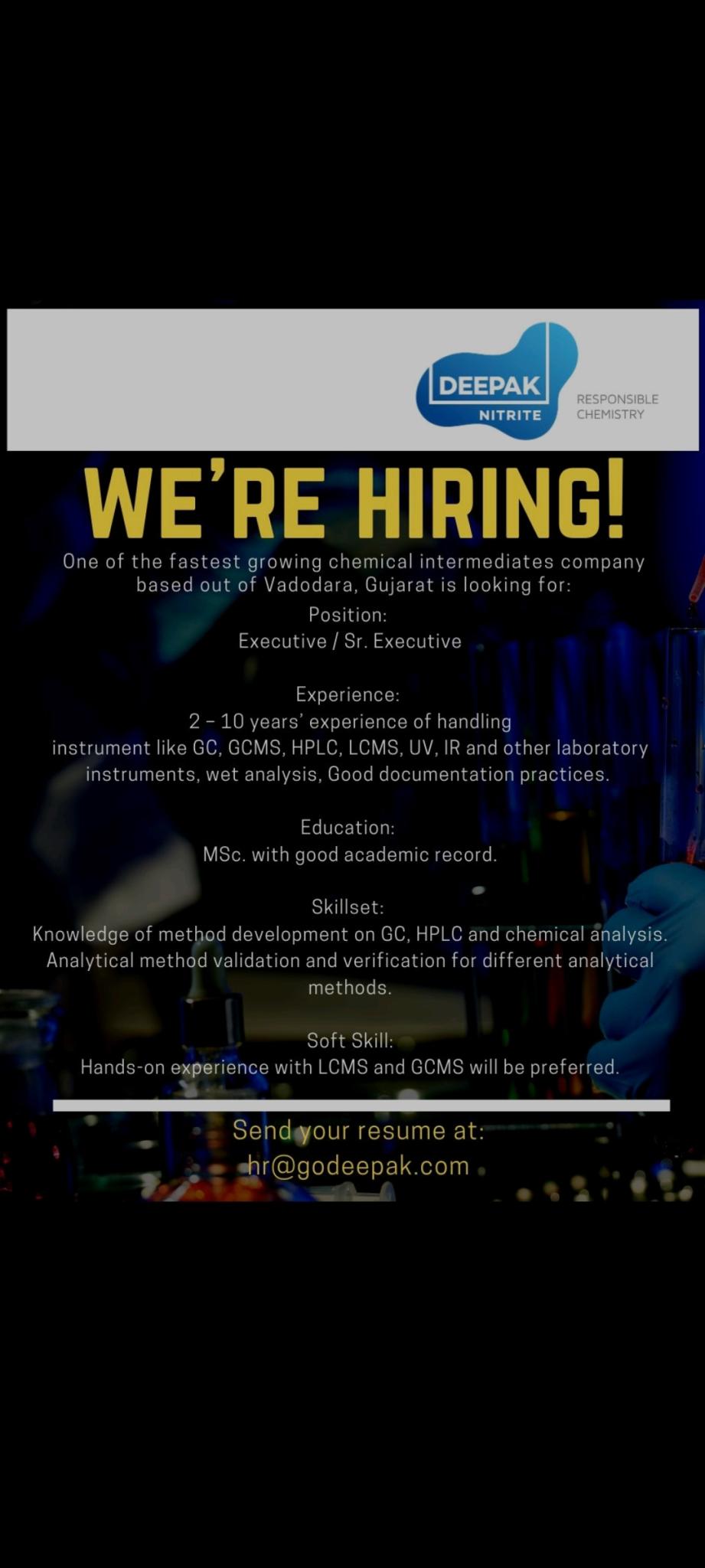 Parth Bopaliya on LinkedIn: Deepak hiring! Parth Bopaliya on LinkedIn: Deepak hiring!