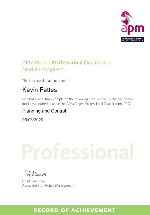 Kevin Fettes ChPP MAPM, IEng MICE on LinkedIn: Two down, two to go ... Kevin Fettes ChPP MAPM, IEng MICE on LinkedIn: Two down, two to go ...