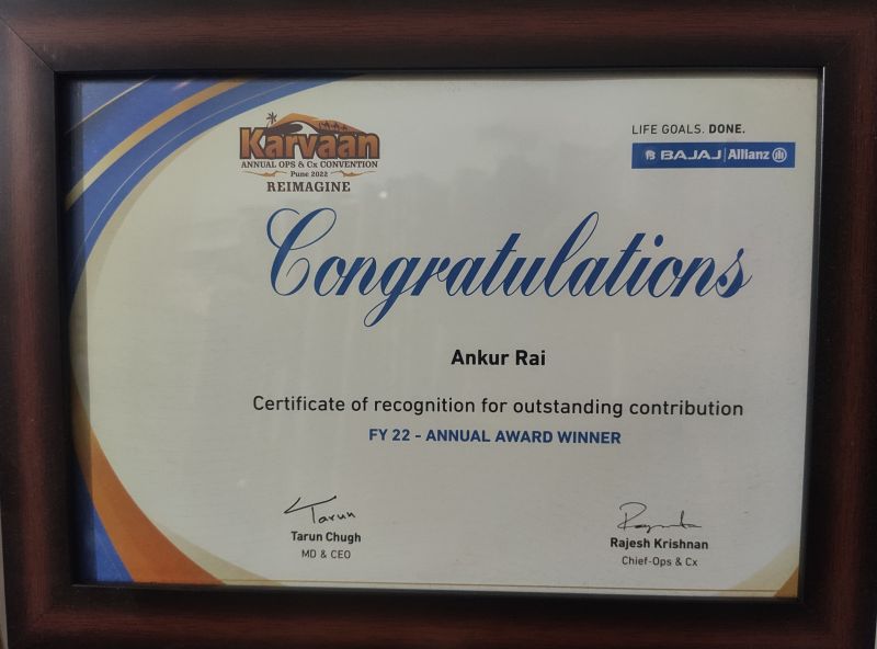 Ankur Rai, CSM on LinkedIn: #karvaan #bajajallianz | 27 comments Ankur Rai, CSM on LinkedIn: #karvaan #bajajallianz | 27 comments