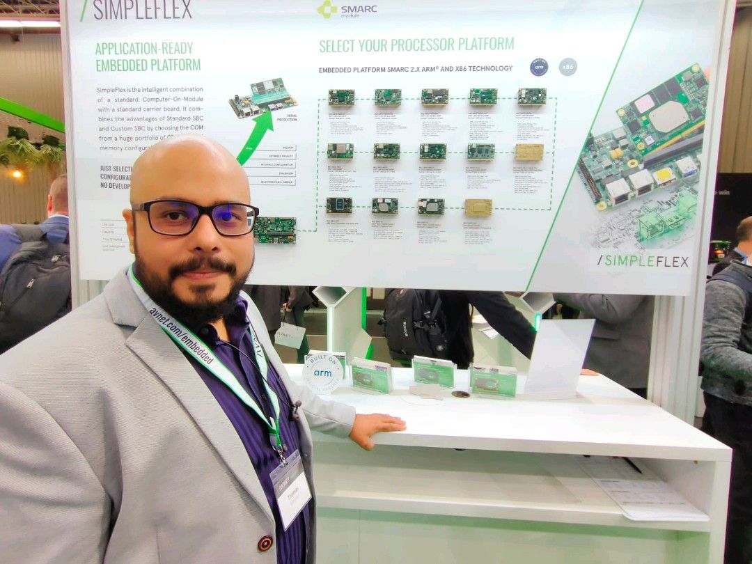 Smishad Thomas on LinkedIn: #avnetembedded #avnet #ew23 #embeddedworld2023 Smishad Thomas on LinkedIn: #avnetembedded #avnet #ew23 #embeddedworld2023