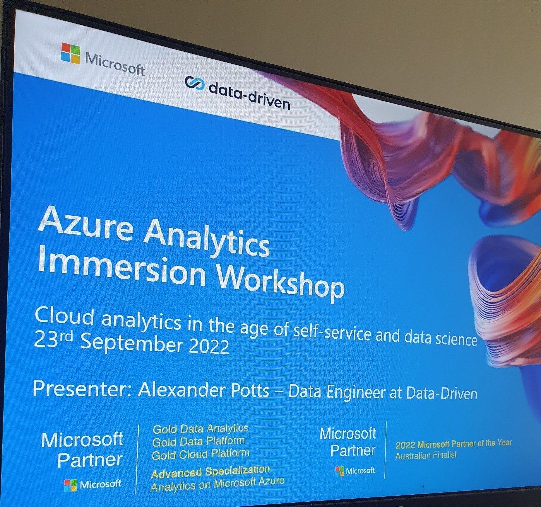 Alexander Potts on LinkedIn: #microsoft #azure #analytics #datascience ... Alexander Potts on LinkedIn: #microsoft #azure #analytics #datascience ...