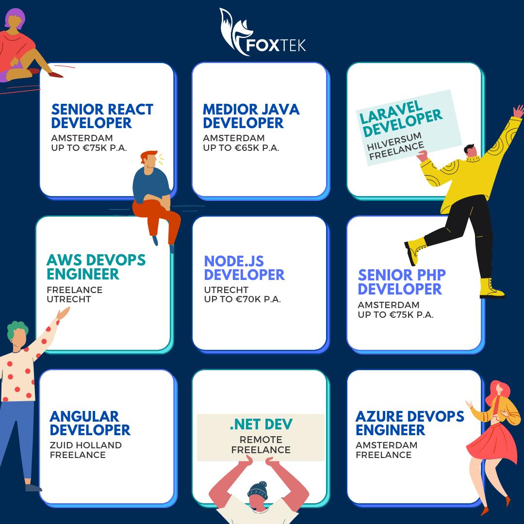 Foxtek on LinkedIn: #reactjs #java #laravel #phpjobs #aws #awsjobs # ... Foxtek on LinkedIn: #reactjs #java #laravel #phpjobs #aws #awsjobs # ...