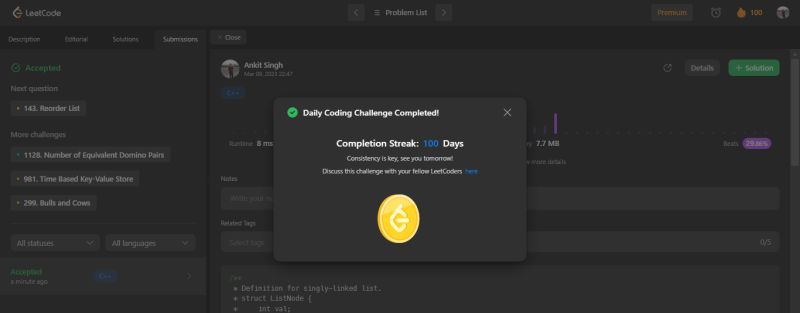 Ankit Singh Rajput on LinkedIn: #softwareengineer #leetcode # ... Ankit Singh Rajput on LinkedIn: #softwareengineer #leetcode # ...
