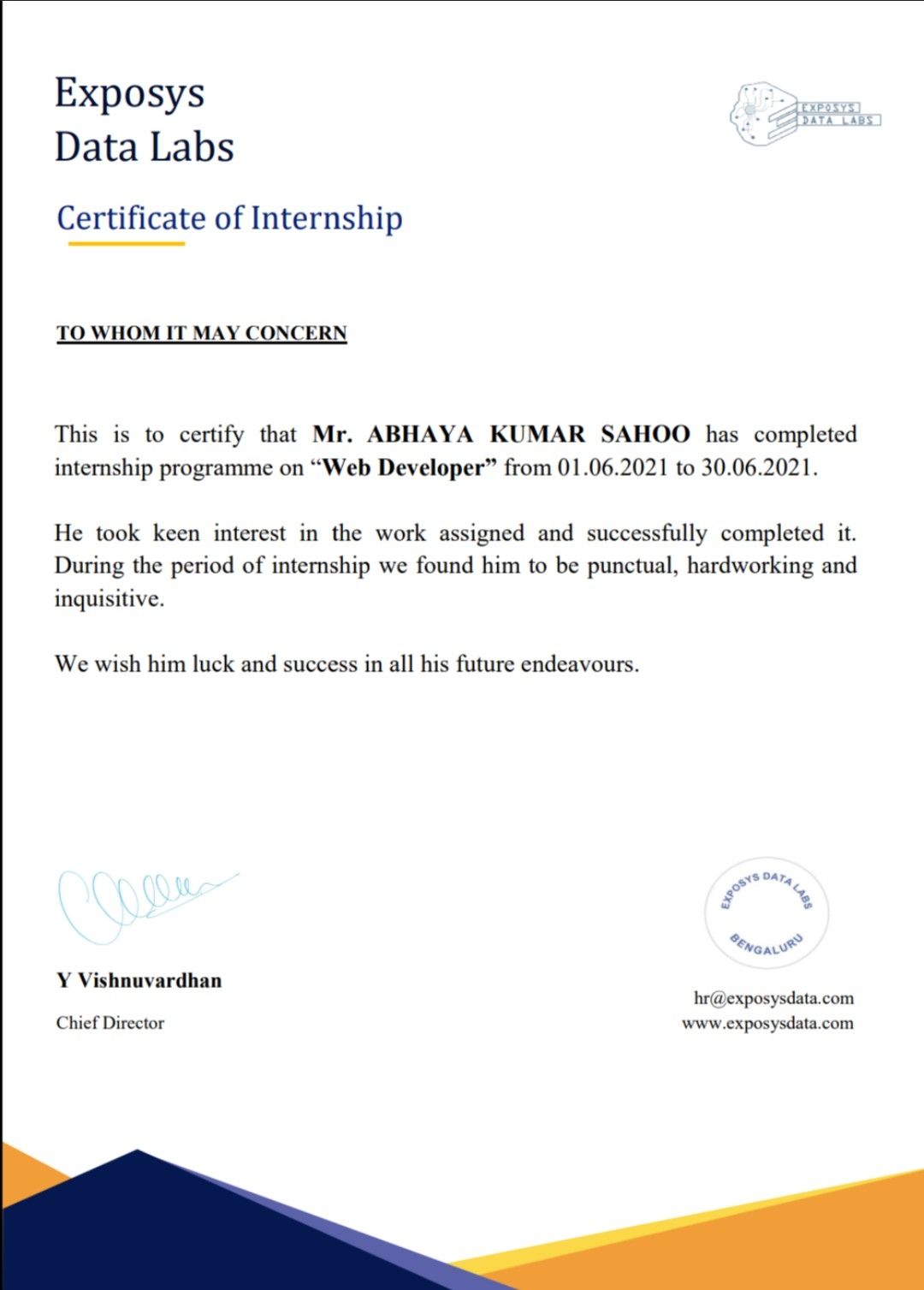 Abhaya Kumar Sahoo posted on LinkedIn Abhaya Kumar Sahoo posted on LinkedIn