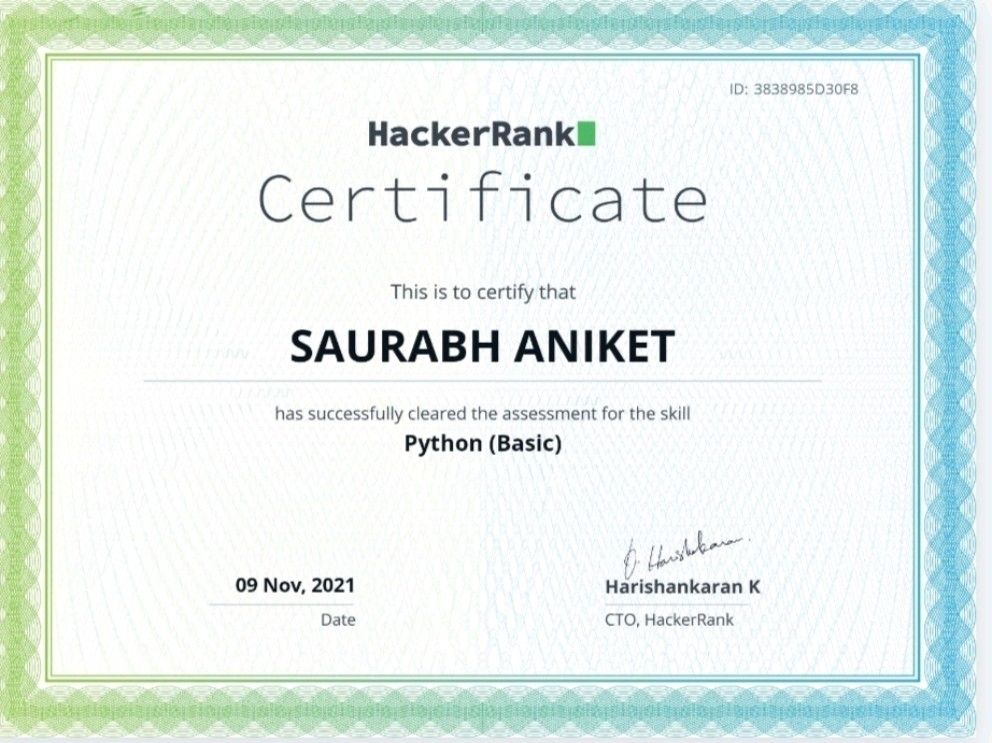 Saurabh Aniket on LinkedIn: #python #pythonprogramming Saurabh Aniket on LinkedIn: #python #pythonprogramming