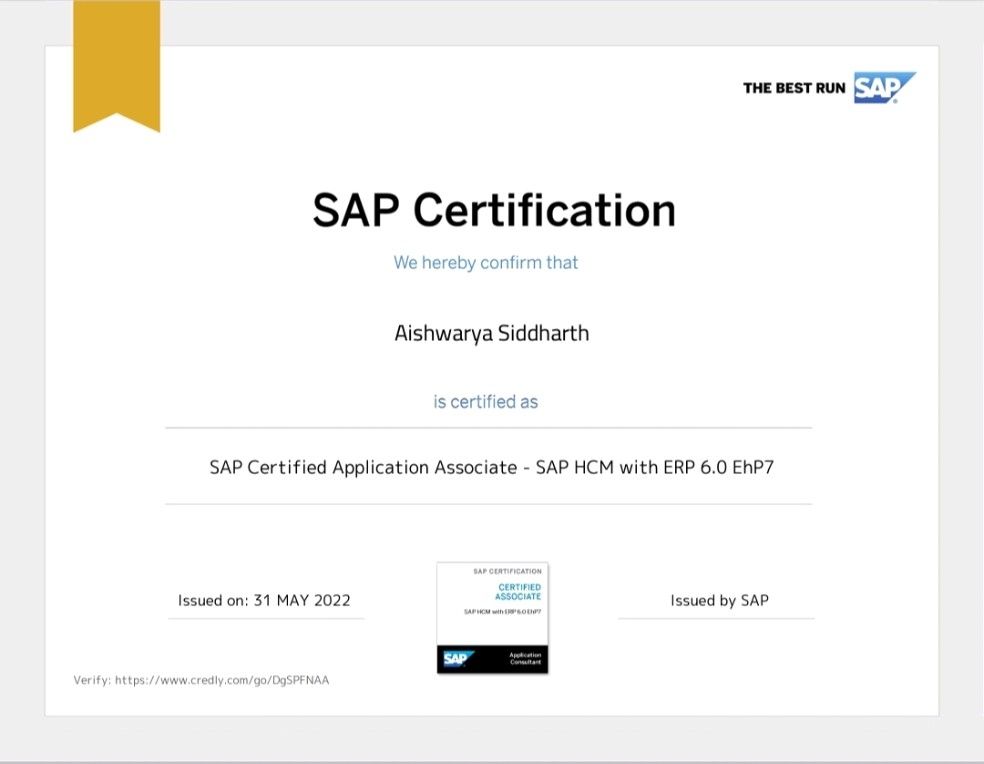 Aishwarya S on LinkedIn: #sap #sapcommunity #saphcm # ... Aishwarya S on LinkedIn: #sap #sapcommunity #saphcm # ...