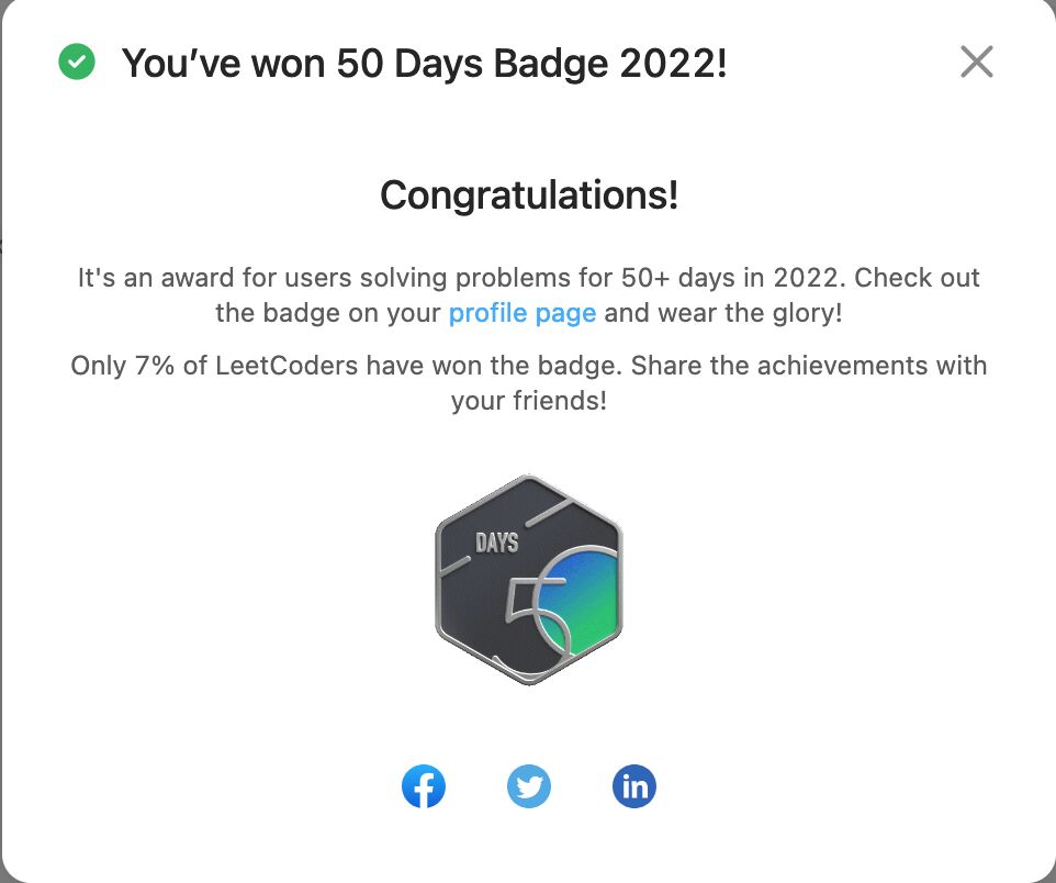 Prashant Jain on LinkedIn: Got Award from Leetcode competition Prashant Jain on LinkedIn: Got Award from Leetcode competition
