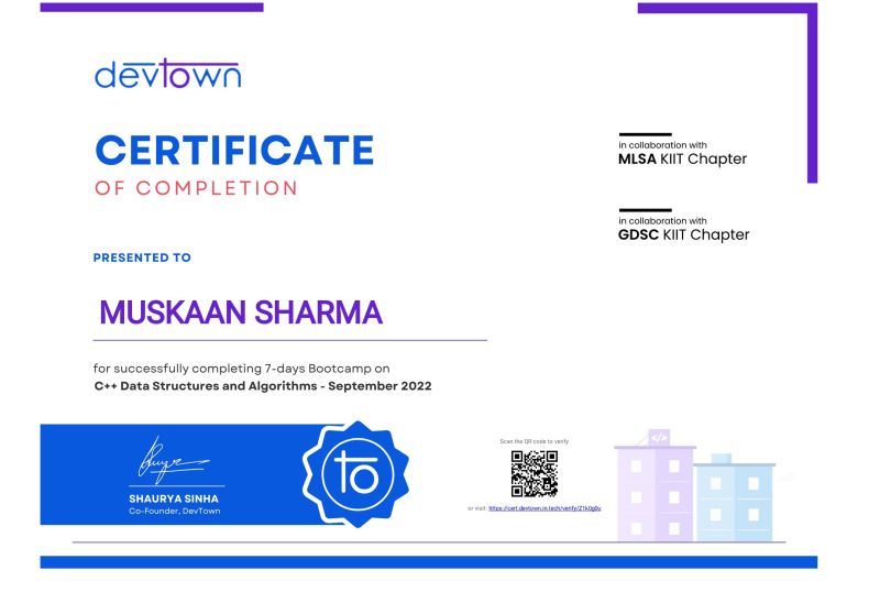 Muskaan Sharma on LinkedIn: #coding #codingpractices #devtown #c #dsa Muskaan Sharma on LinkedIn: #coding #codingpractices #devtown #c #dsa