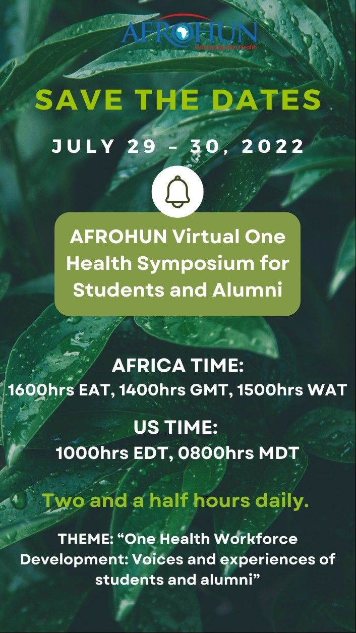 John Mulo Mugwanya on LinkedIn: #onehealth John Mulo Mugwanya on LinkedIn: #onehealth