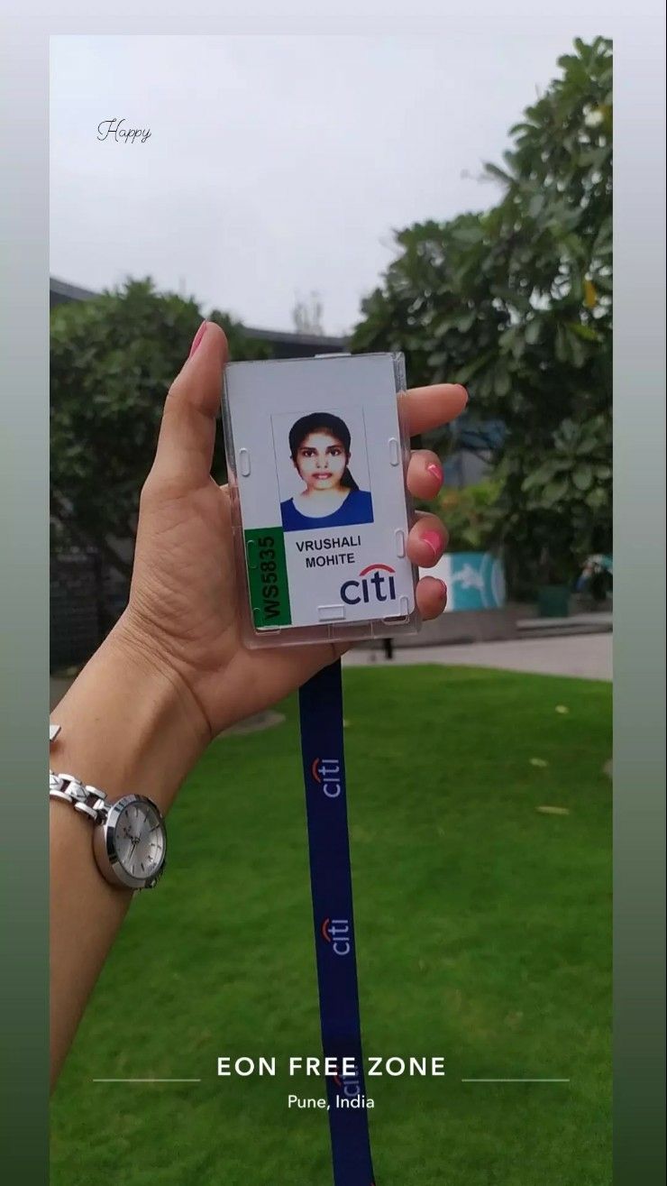 Vrushali Mohite on LinkedIn: #citiindia #citibank | 42 comments Vrushali Mohite on LinkedIn: #citiindia #citibank | 42 comments