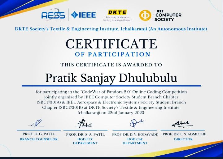Pratik Dhulubulu on LinkedIn: #codingchallenge #ieee #codingcompetition Pratik Dhulubulu on LinkedIn: #codingchallenge #ieee #codingcompetition