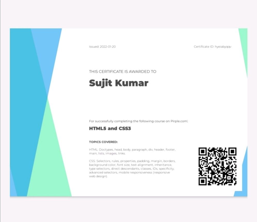 Sujit Kumar on LinkedIn: #html5 #css3 #html #css Sujit Kumar on LinkedIn: #html5 #css3 #html #css
