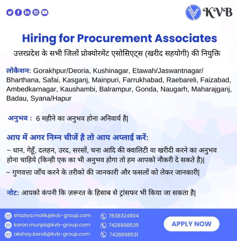 Gaurav Tripathi on LinkedIn: #kvbstaffing Gaurav Tripathi on LinkedIn: #kvbstaffing