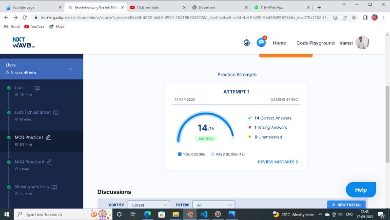 Vamsi Krishna on LinkedIn: #28day #30daychallenge #nxtwave # ... Vamsi Krishna on LinkedIn: #28day #30daychallenge #nxtwave # ...