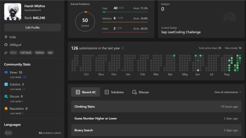 Harsh Mishra on LinkedIn: #leetcode #leetcoders #coding | 13 comments Harsh Mishra on LinkedIn: #leetcode #leetcoders #coding | 13 comments
