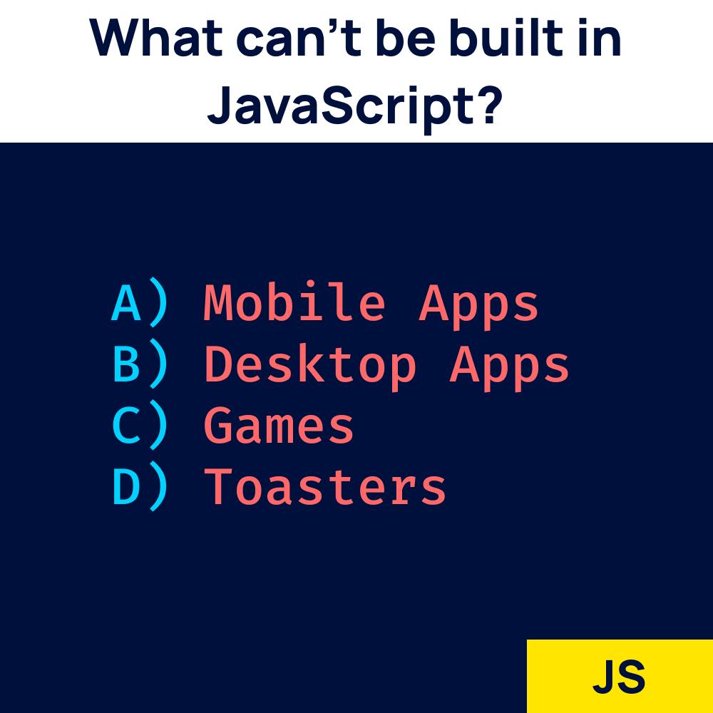Pirple on LinkedIn: #javascript #js #es5 #es6 #es7 #dev #webdev #pirple ... Pirple on LinkedIn: #javascript #js #es5 #es6 #es7 #dev #webdev #pirple ...