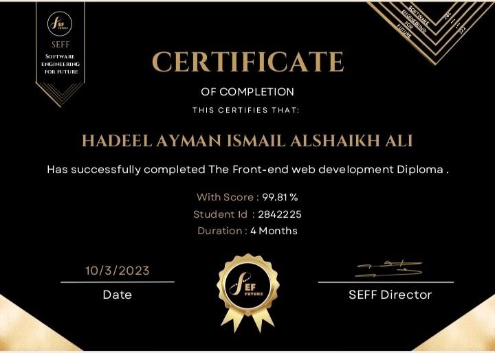 Hadeel Alshaikh Ali on LinkedIn: #html #css #javascript #reactjs Hadeel Alshaikh Ali on LinkedIn: #html #css #javascript #reactjs
