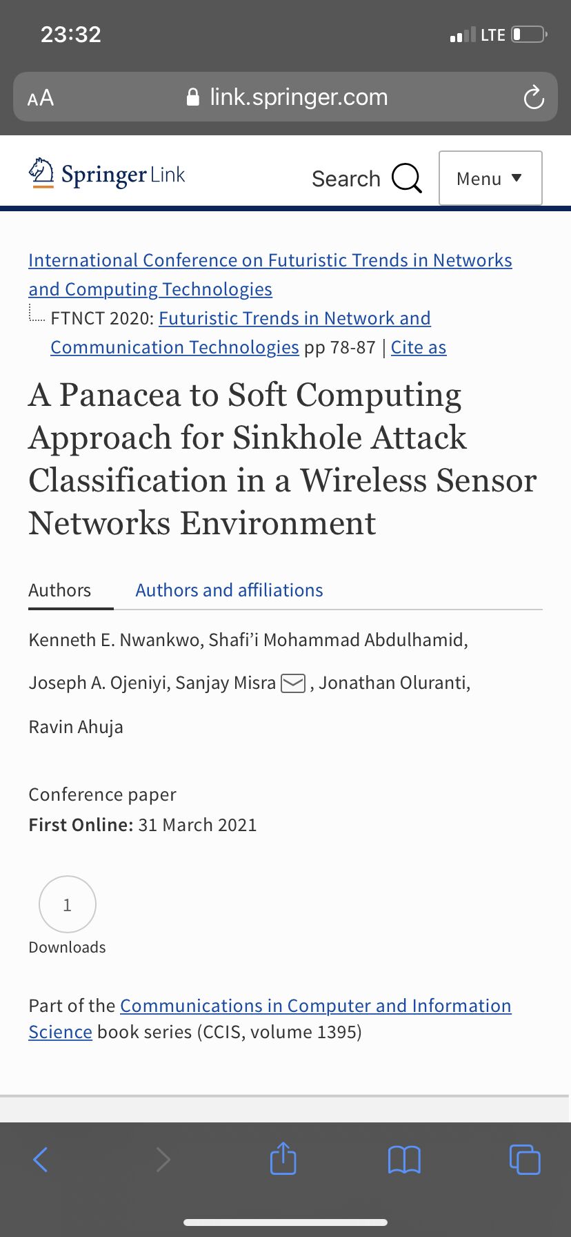 kenneth nwankwo on LinkedIn: Finally my cyber security masters thesis ... kenneth nwankwo on LinkedIn: Finally my cyber security masters thesis ...