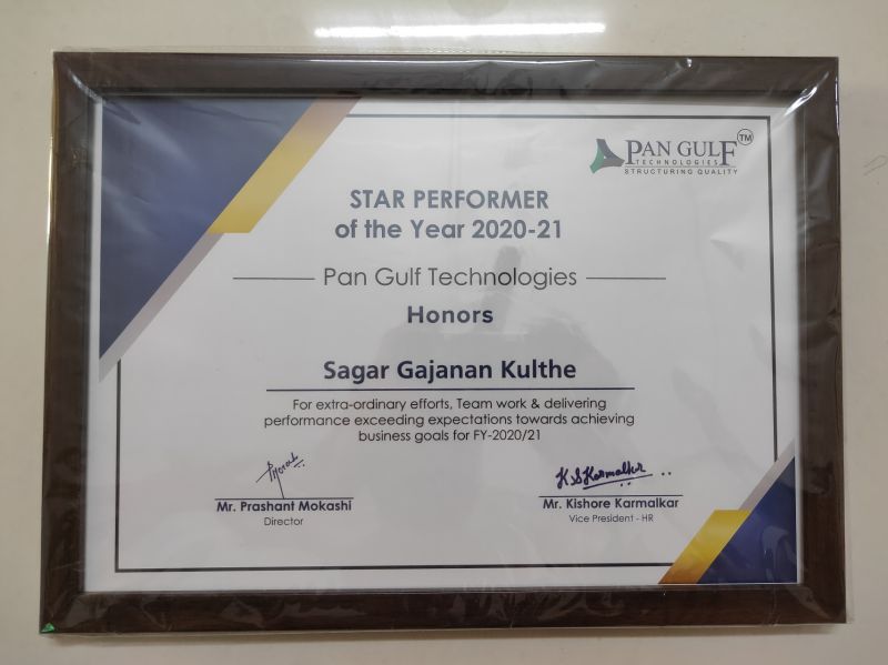 Sagar Kulthe on LinkedIn: #honor Sagar Kulthe on LinkedIn: #honor
