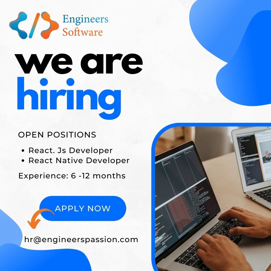 Himani Singh on LinkedIn: #hiring #react #reactnative #reactjs #hiring ... Himani Singh on LinkedIn: #hiring #react #reactnative #reactjs #hiring ...