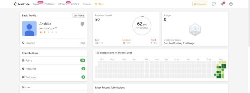 Anshika Gulati on LinkedIn: #dsawithkunal #leetcode Anshika Gulati on LinkedIn: #dsawithkunal #leetcode