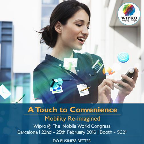 Wipro on LinkedIn: Wipro is back at GSMA Mobile World Congress 2016 ... Wipro on LinkedIn: Wipro is back at GSMA Mobile World Congress 2016 ...