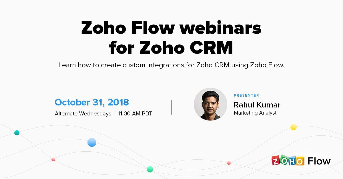 Zoho on LinkedIn: #zohocrm #zohoflow #integration Zoho on LinkedIn: #zohocrm #zohoflow #integration