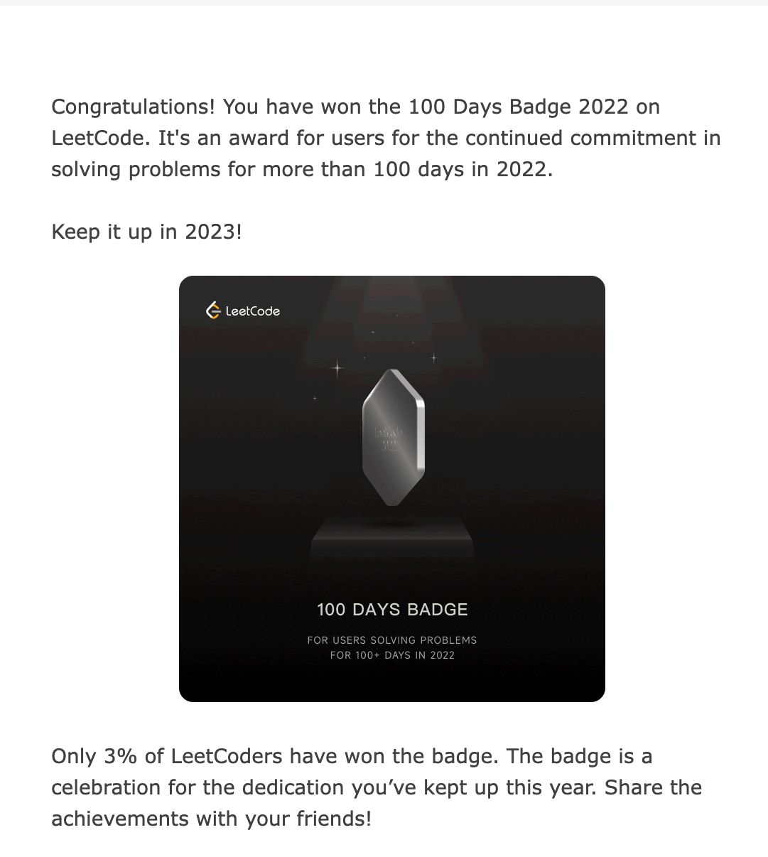 Deepak kumar on LinkedIn: #newyear #100daysofleetcode #coding # ... Deepak kumar on LinkedIn: #newyear #100daysofleetcode #coding # ...