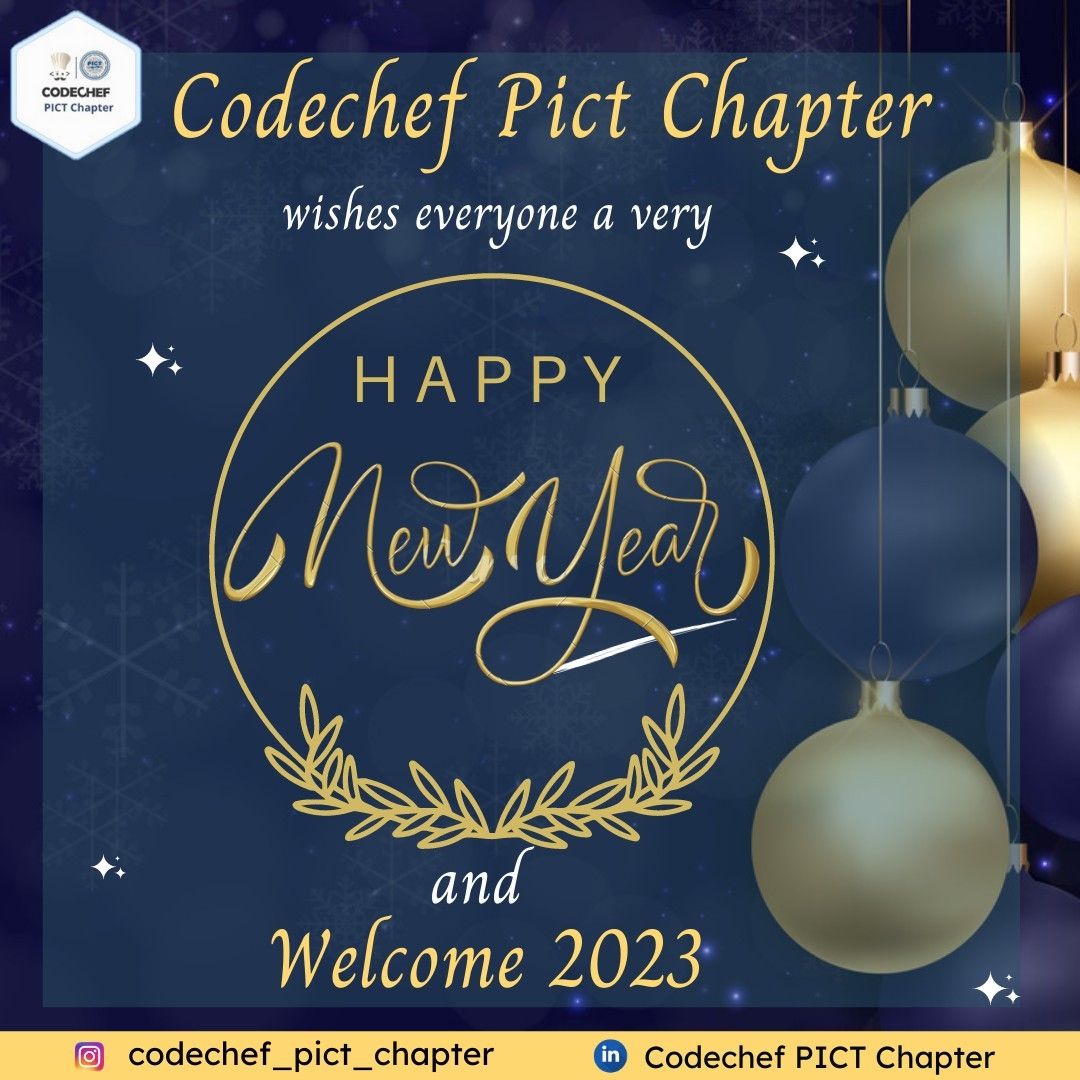 Codechef PICT Chapter on LinkedIn: CODECHEF PICT CHAPTER wishes ... Codechef PICT Chapter on LinkedIn: CODECHEF PICT CHAPTER wishes ...