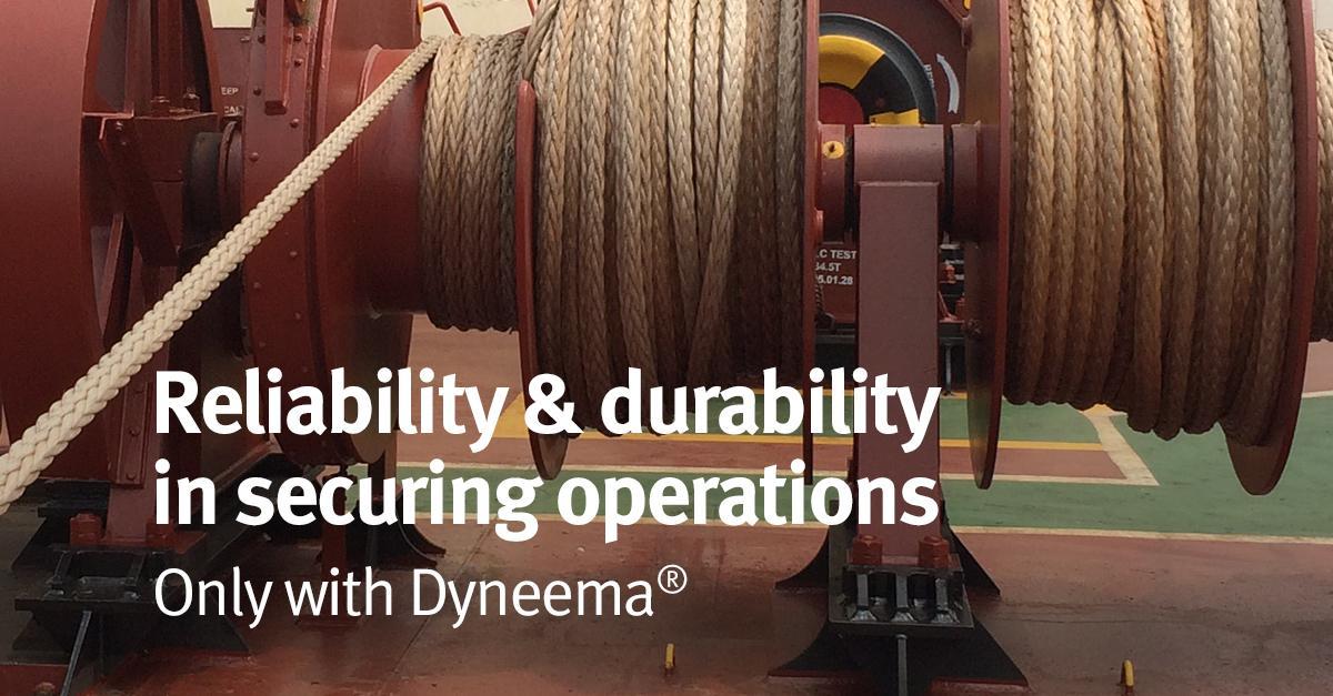 Dyneema® on LinkedIn: Mooring ropes with Dyneema® show minimal wear ... Dyneema® on LinkedIn: Mooring ropes with Dyneema® show minimal wear ...