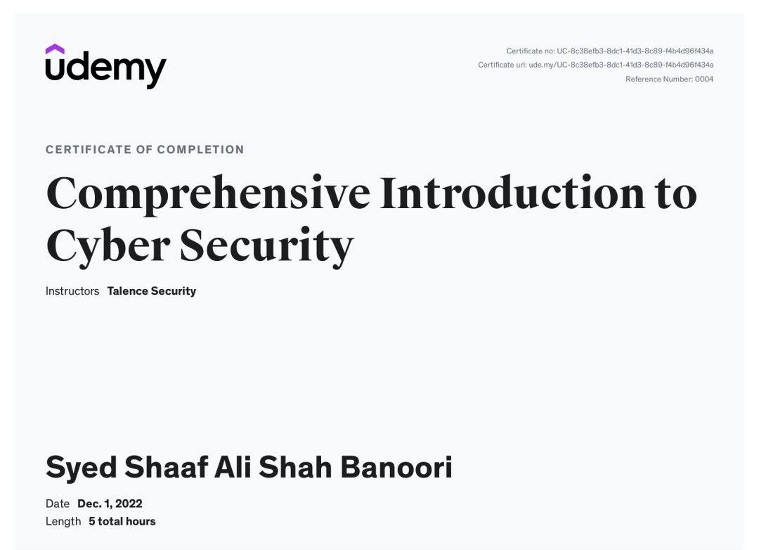 Syed Shaaf Banoori on LinkedIn: #ethicalhacking #cybersecurity # ... Syed Shaaf Banoori on LinkedIn: #ethicalhacking #cybersecurity # ...