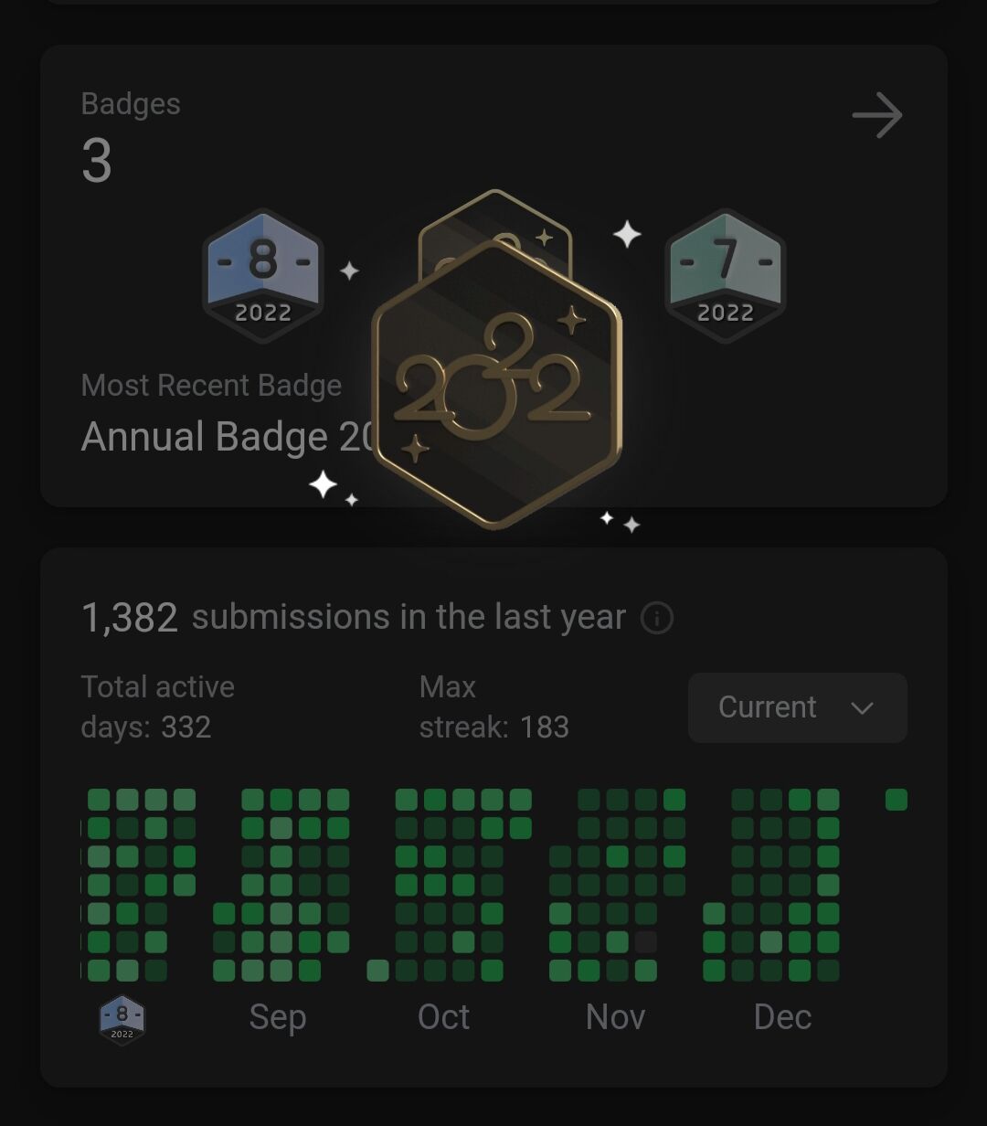Atharva Gangshettiwar on LinkedIn: Won the Leetcode annual badge 2022 ... Atharva Gangshettiwar on LinkedIn: Won the Leetcode annual badge 2022 ...