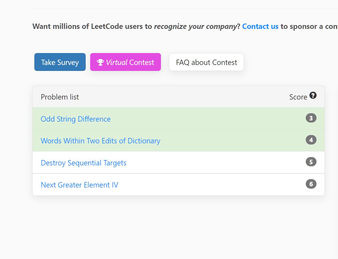 Devanshu Yadav on LinkedIn: Best LeetCode contest so far! I ... Devanshu Yadav on LinkedIn: Best LeetCode contest so far! I ...
