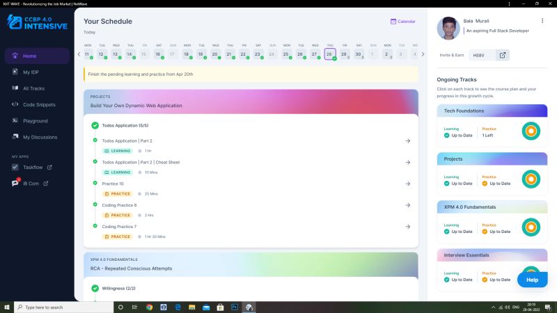 Bala Murali on LinkedIn: #ccbp #nxtwave #fullstackdeveloper # ... Bala Murali on LinkedIn: #ccbp #nxtwave #fullstackdeveloper # ...