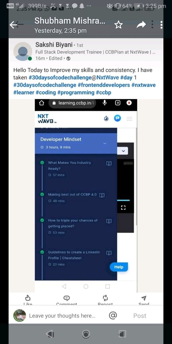 Sakshi Biyani on LinkedIn: #30daysofcodechallenge #coding #programming ... Sakshi Biyani on LinkedIn: #30daysofcodechallenge #coding #programming ...