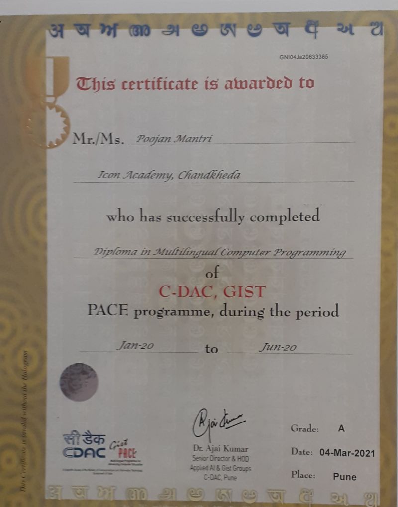 Poojan Mantri on LinkedIn: #diploma #computerprogramming #java #c #c # ... Poojan Mantri on LinkedIn: #diploma #computerprogramming #java #c #c # ...