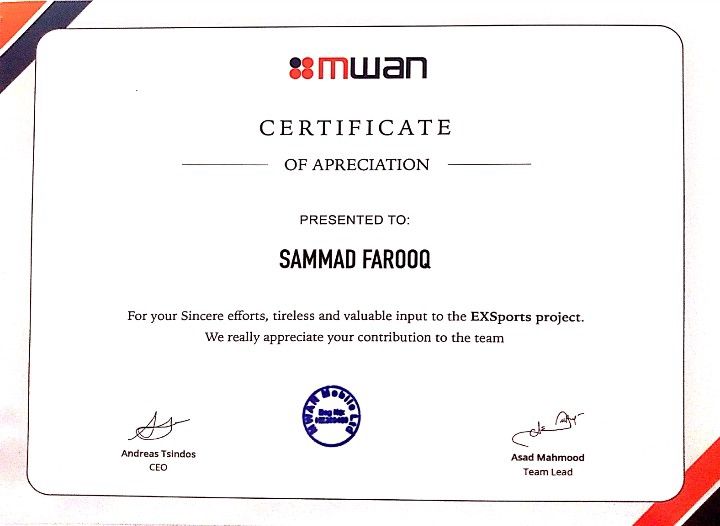 Abdul Sammad on LinkedIn: #mwan Abdul Sammad on LinkedIn: #mwan