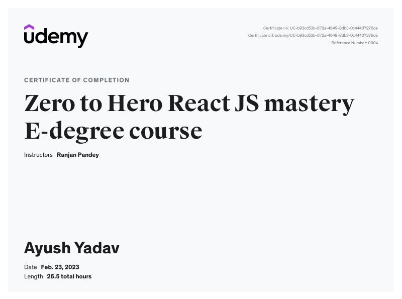 AYUSH YADAV on LinkedIn: #javascript #html #css #reactjs AYUSH YADAV on LinkedIn: #javascript #html #css #reactjs