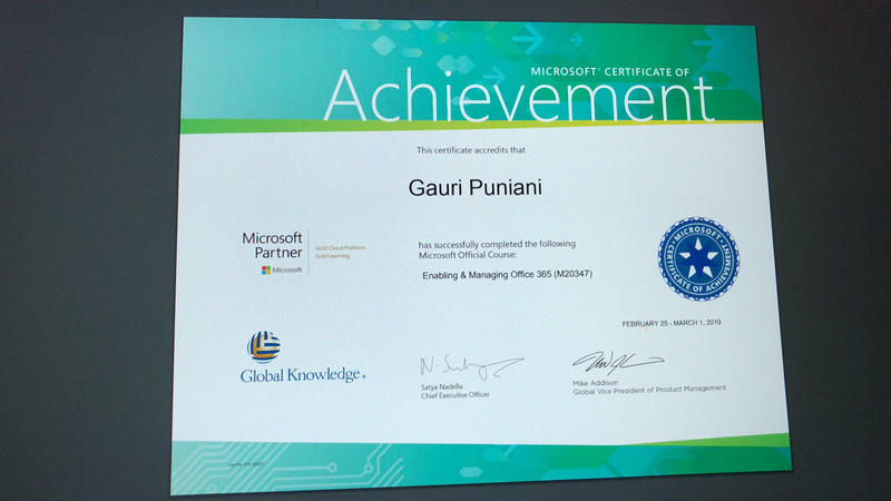 Gauri Puniani (CISSP) on LinkedIn: O365 enabling and managing. Gauri Puniani (CISSP) on LinkedIn: O365 enabling and managing.