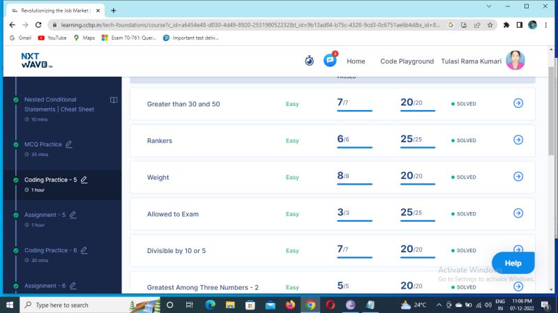 Tulasi Rama Kumari Pyla on LinkedIn: #day56 #100daysofcodechallenge # ... Tulasi Rama Kumari Pyla on LinkedIn: #day56 #100daysofcodechallenge # ...