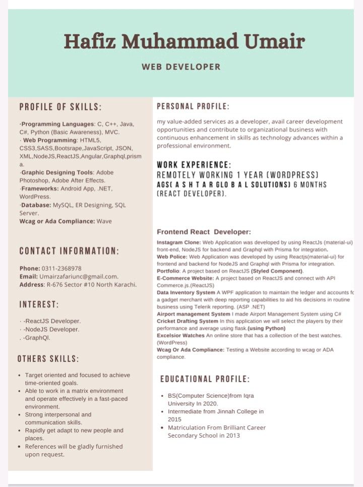 Umair Zafar on LinkedIn: need reactjs internship.. Umair Zafar on LinkedIn: need reactjs internship..