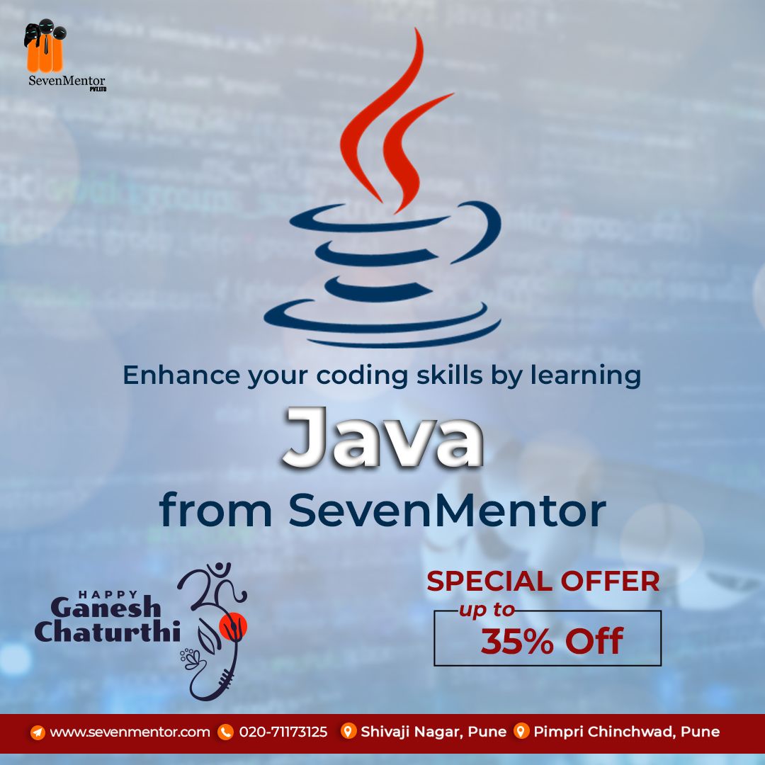 SevenMentor Pvt Ltd on LinkedIn: #java_course #java #javadeveloper # ... SevenMentor Pvt Ltd on LinkedIn: #java_course #java #javadeveloper # ...