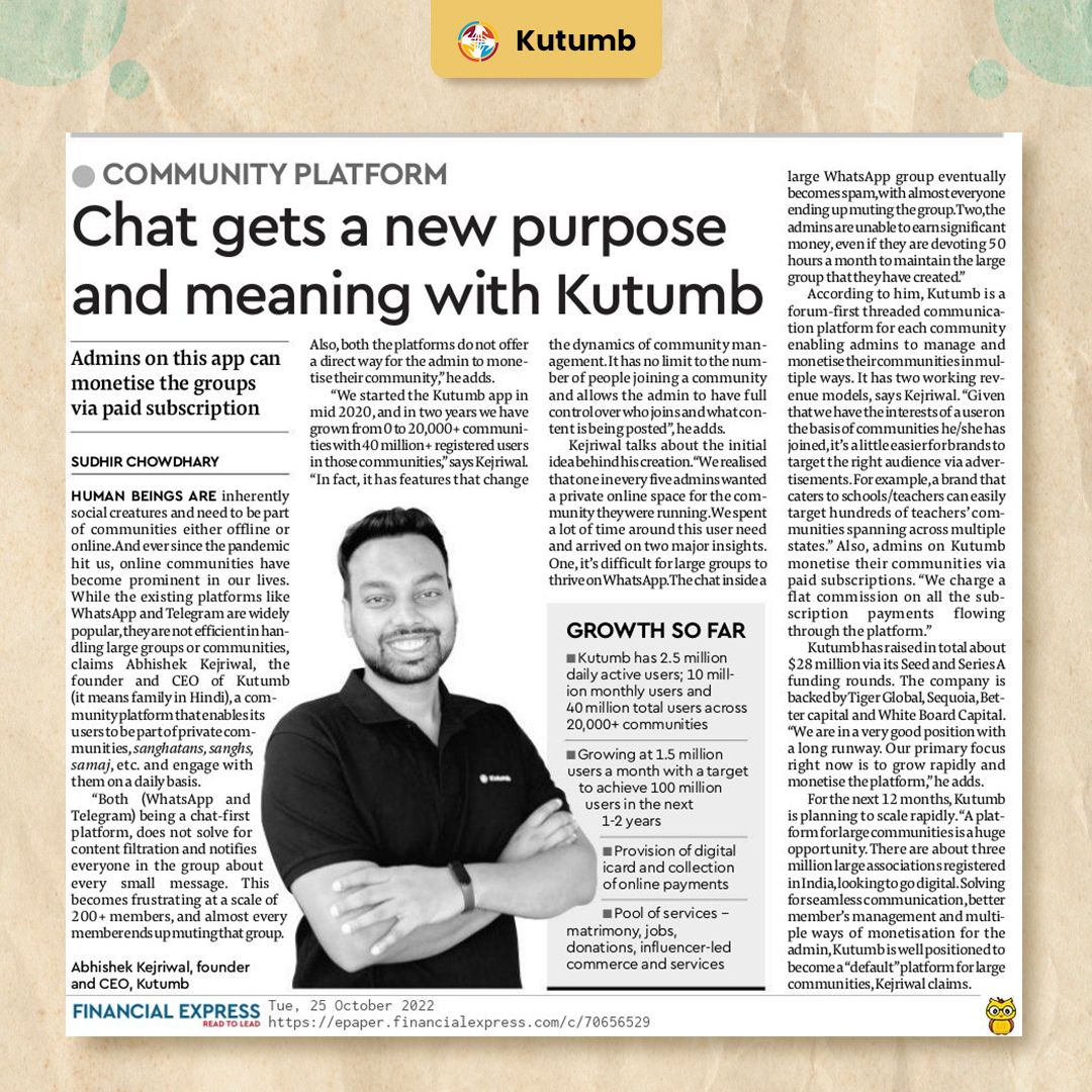 Saumya Awasthi on LinkedIn: #kutumb Saumya Awasthi on LinkedIn: #kutumb