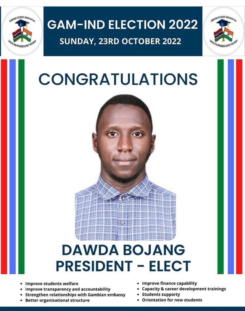 Dawda Bojang on LinkedIn: Alhamdulillah! I thank you all for your ... Dawda Bojang on LinkedIn: Alhamdulillah! I thank you all for your ...