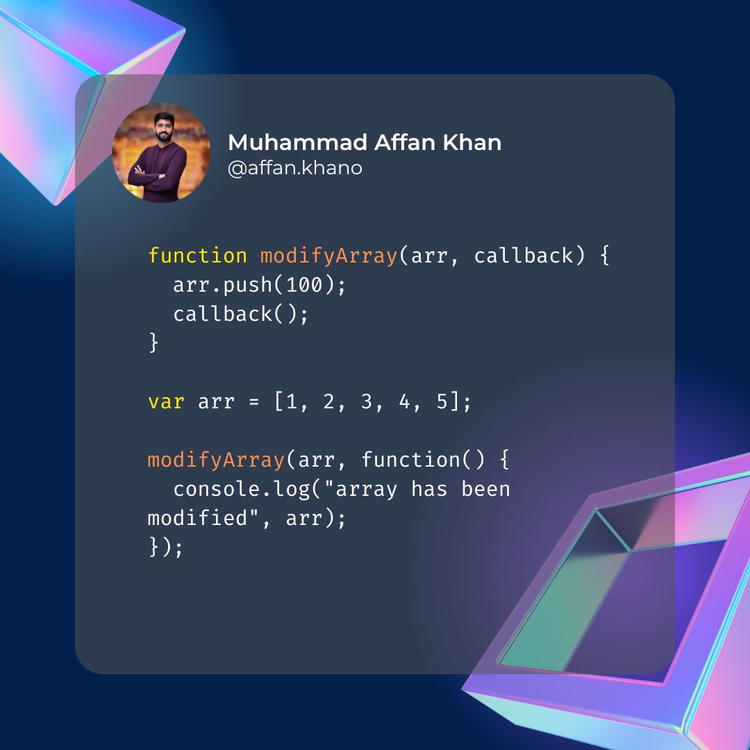 Muhammad Affan Khan on LinkedIn: #js #iife #settimeout #eventloop # ... Muhammad Affan Khan on LinkedIn: #js #iife #settimeout #eventloop # ...