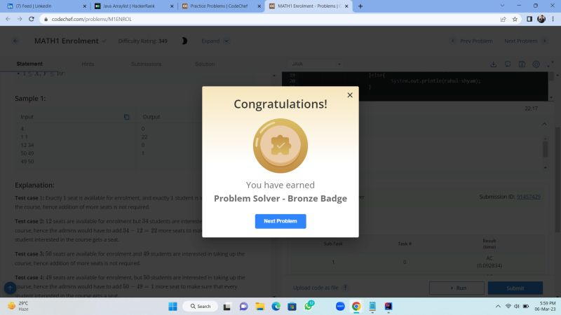 KRISHNA NAND MISHRA on LinkedIn: #codingchallenge #coding #work #growth ... KRISHNA NAND MISHRA on LinkedIn: #codingchallenge #coding #work #growth ...