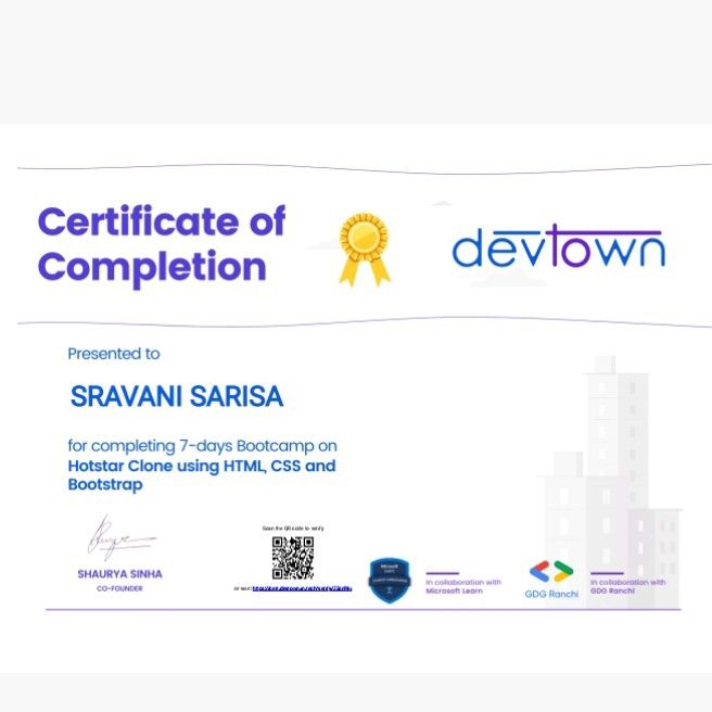 SRAVANI SARISA on LinkedIn: #html #css #boostrap #devtown SRAVANI SARISA on LinkedIn: #html #css #boostrap #devtown